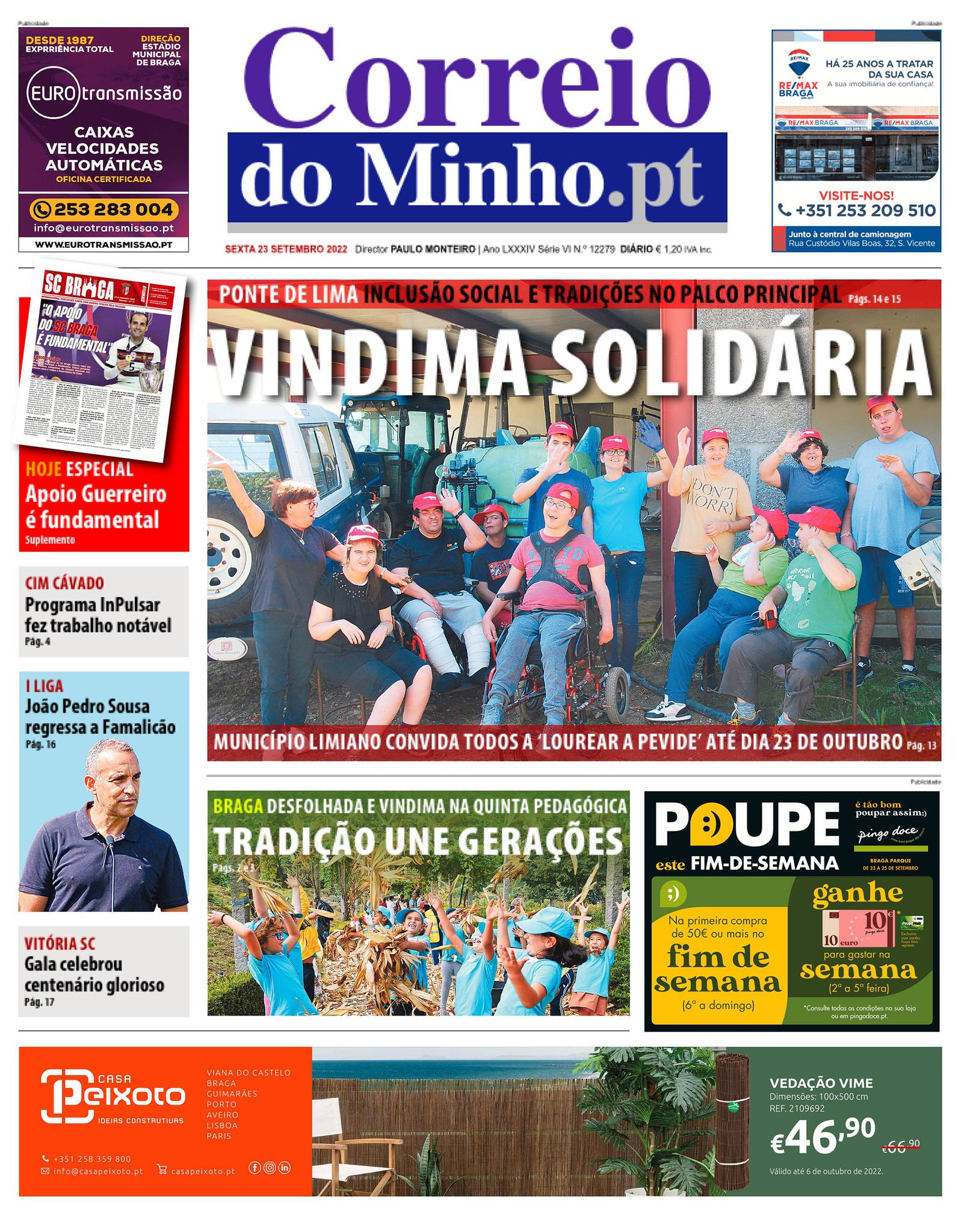 A ESA-IPVC em destaque no Jornal A ESA-IPVC em destaque no Jornal