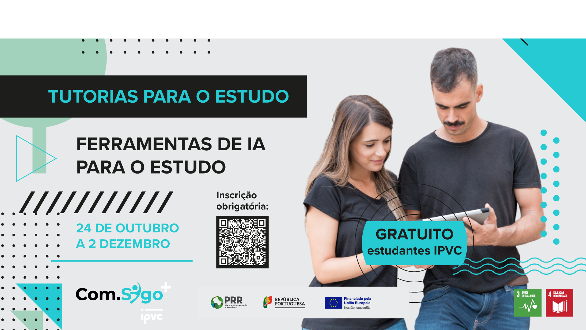 Ferramentas de IA para o estudo - Escola Superior de Educação